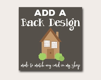 Add a Matching Back Design to Any Invitation - Etsy