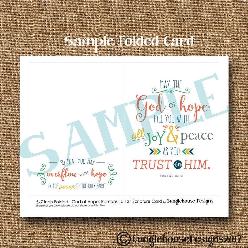 Bible Verse Encouragement Card | Printable Christian Greeting Card ...