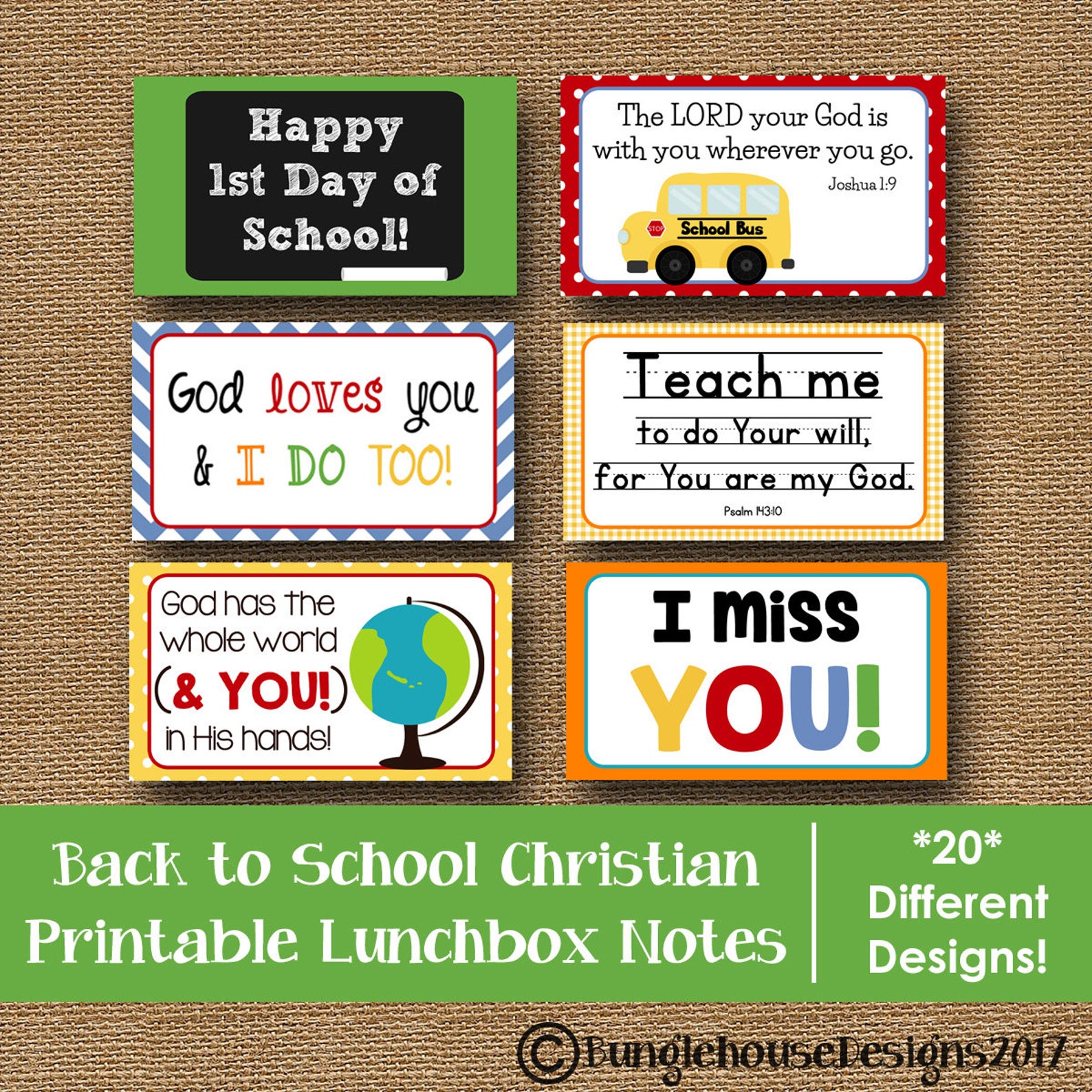 Back to School Lunch Box Notes Printable Lunchbox Notes for | Etsy