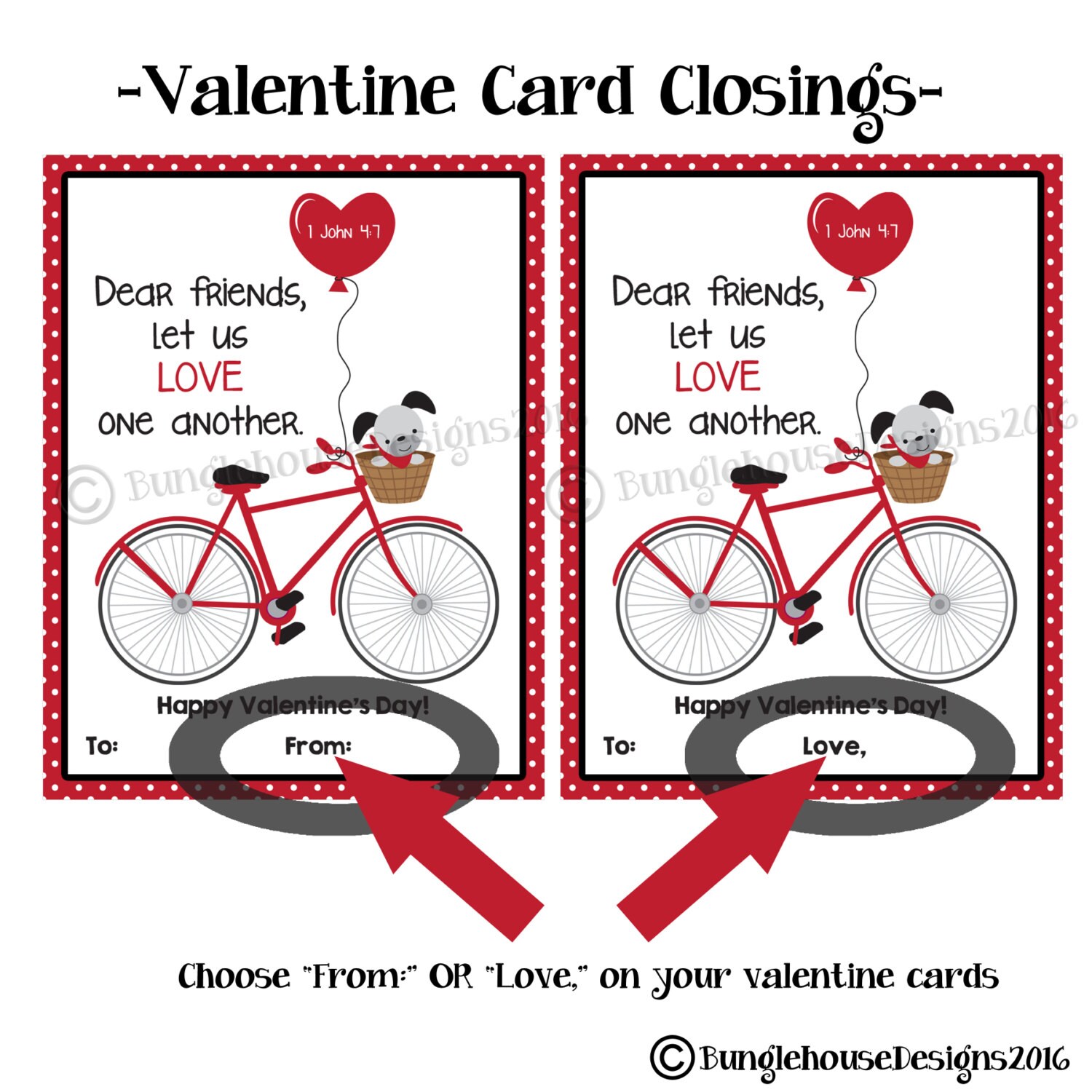Christian Kids Friendship Valentines, Printable Scripture Valentine ...
