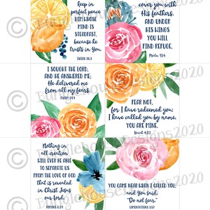 Scripture Encouragement Cards, Bible Verses for Fear, Anxiety and Worry ...