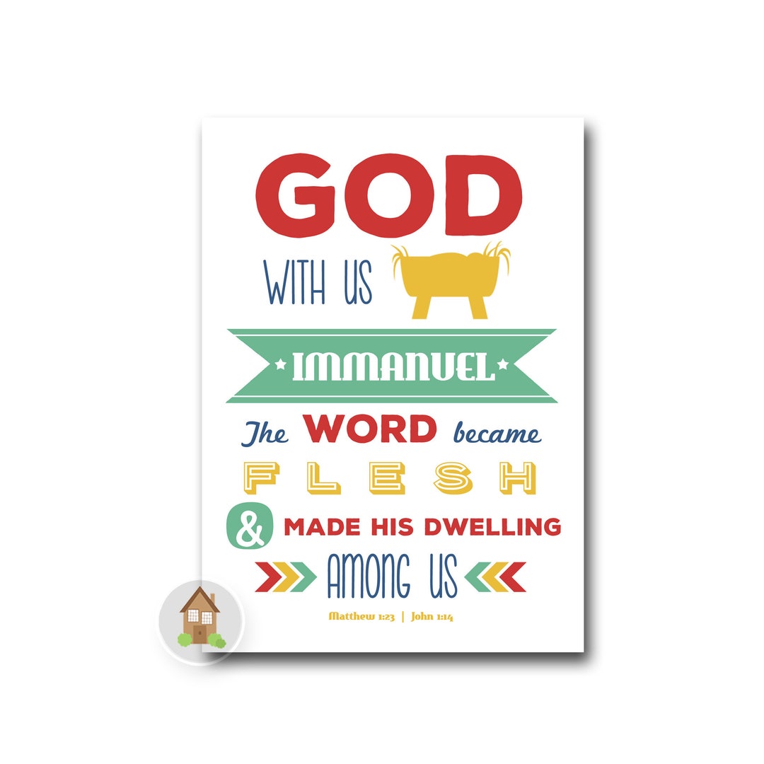 Instant Download Printable Christian Christmas Card God With Etsy Instant Download Printable Christian Christmas Card God With Etsy
