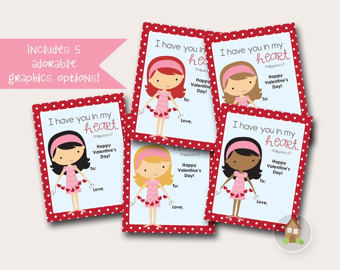 Printable Gnome Valentine for School Class - Gnome Valentine Download ...