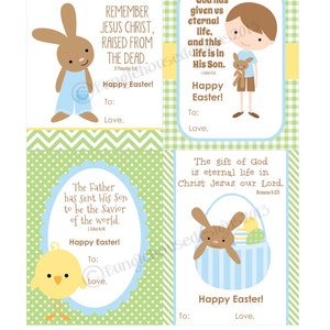 Children's Easter Cards | Printable Christian Easter Card | Kids Sunday ...