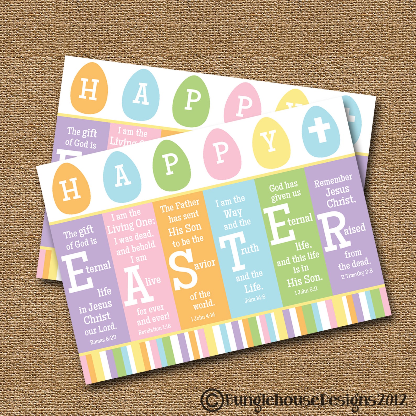 Scripture Easter Card | Printable Easter Card | DIY PRINTABLE | Happy ...