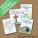 Kids Printable Christian Easter Cards Religious, Bible Easter Cards for ...