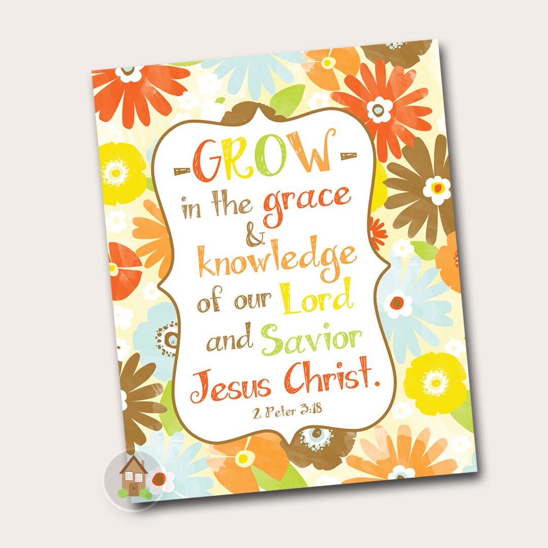 Printable Scripture Wall Art Christian Art for the Home Inspirational ...