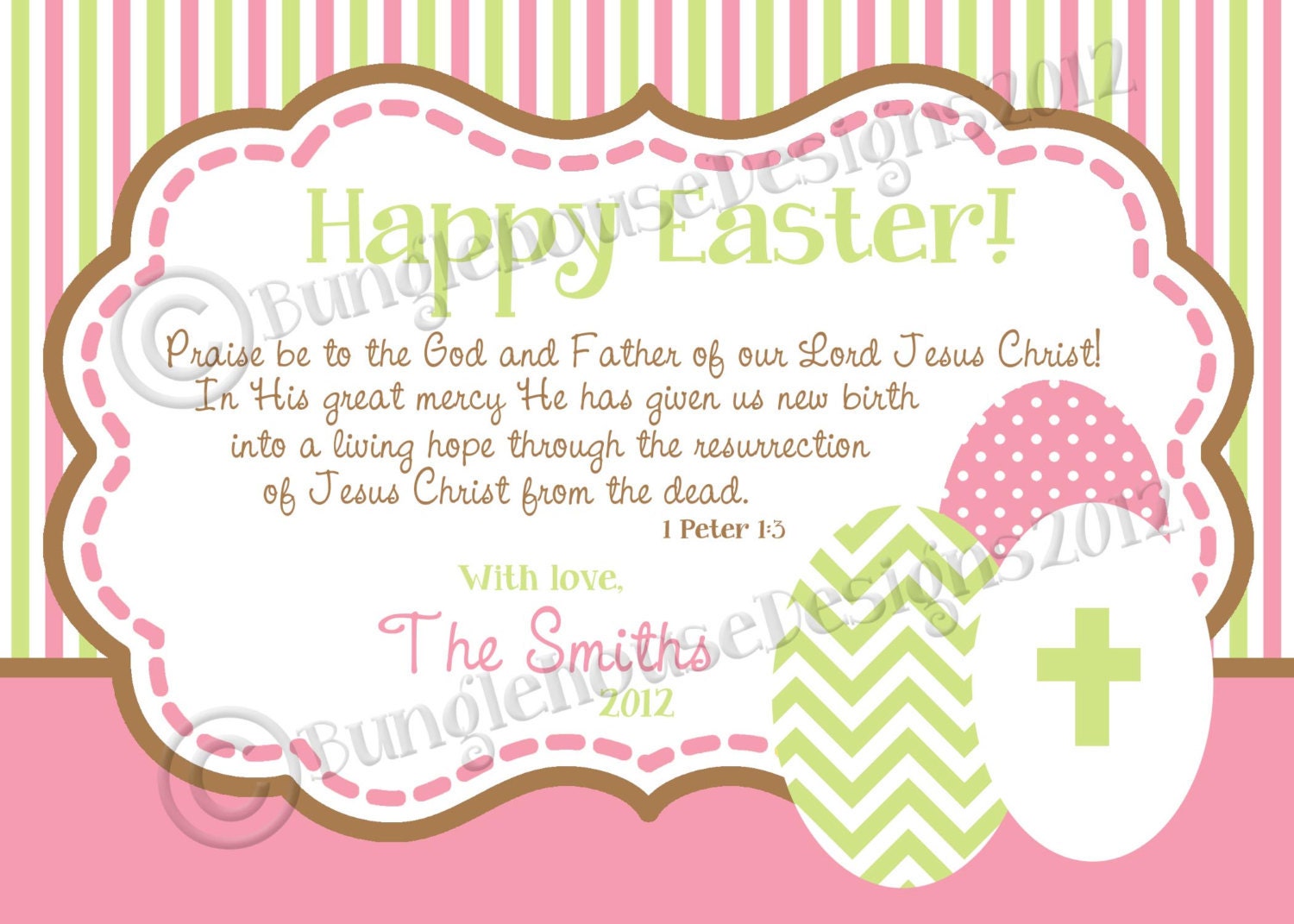 Religious Easter Card Printable Christian Easter Card - Etsy