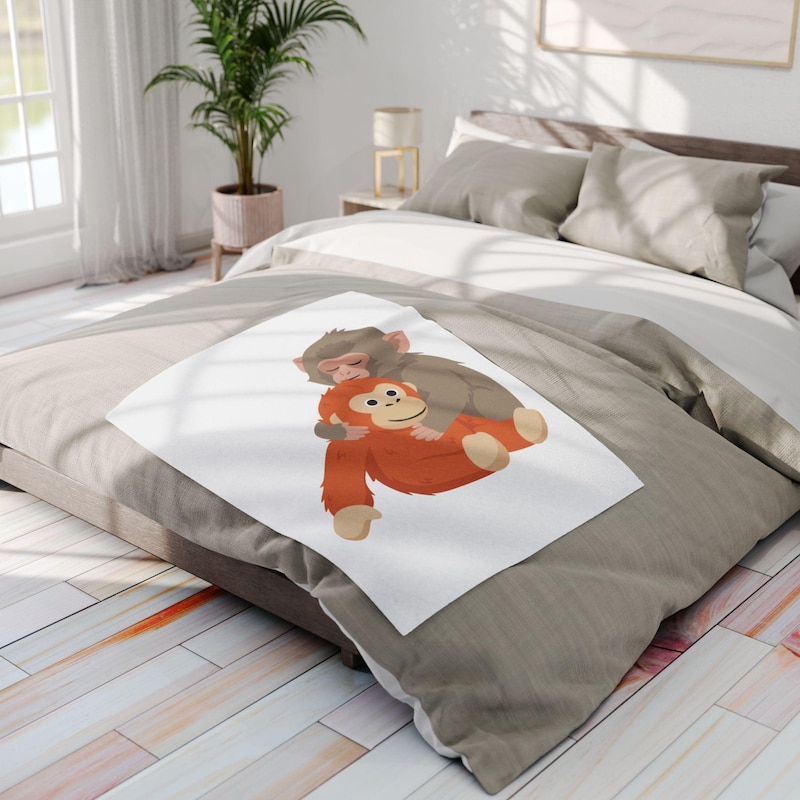 Monkey Meme Blanket - Etsy