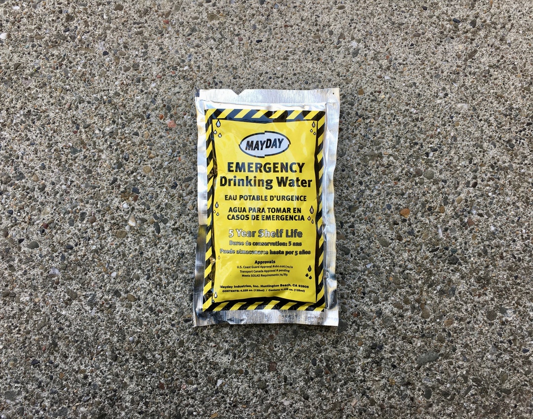 Help I'm Thirsty and I Can't Drink up -- Expired Pouch of Emergency ...