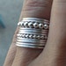 Set of 11 Sterling Silver Stacking Rings FREE DOMESTIC SHIPPING - Etsy ...