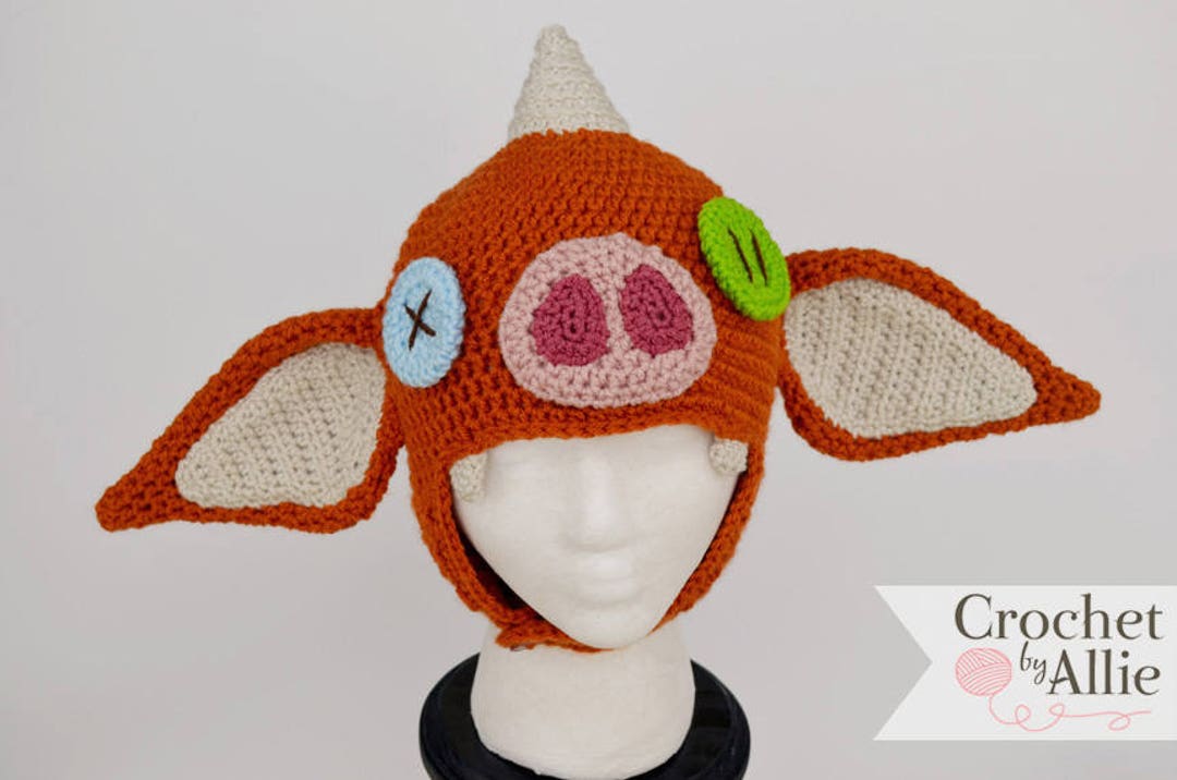 Bokoblin Mask, BOTW, Zelda, Link, Crochet by Allie, Breath of the Wild ...