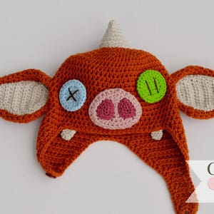 Bokoblin Mask, BOTW, Zelda, Link, Crochet by Allie, Breath of the Wild ...