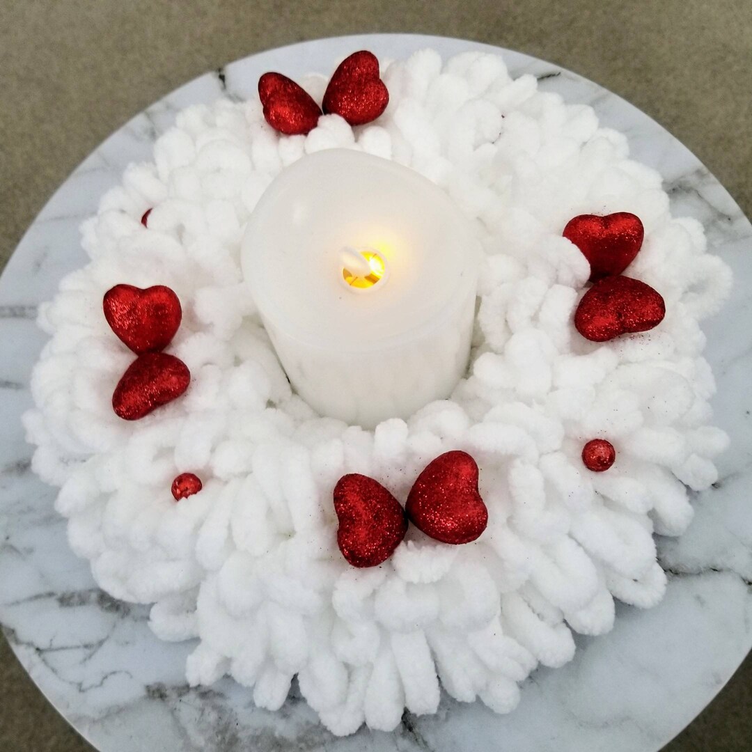 Heart Candle Holder, Candle Centerpiece, Table Candle Holder, Table ...