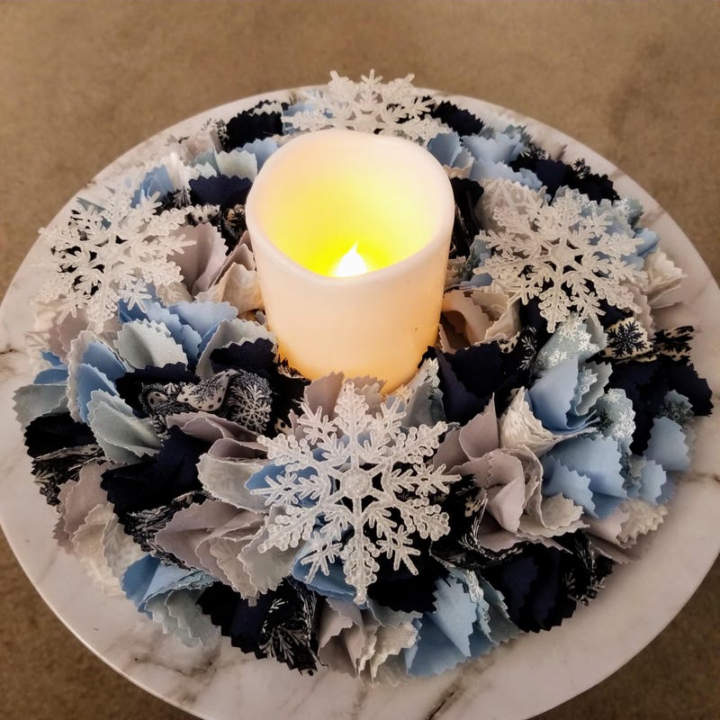 Snowflake Centerpiece - Etsy
