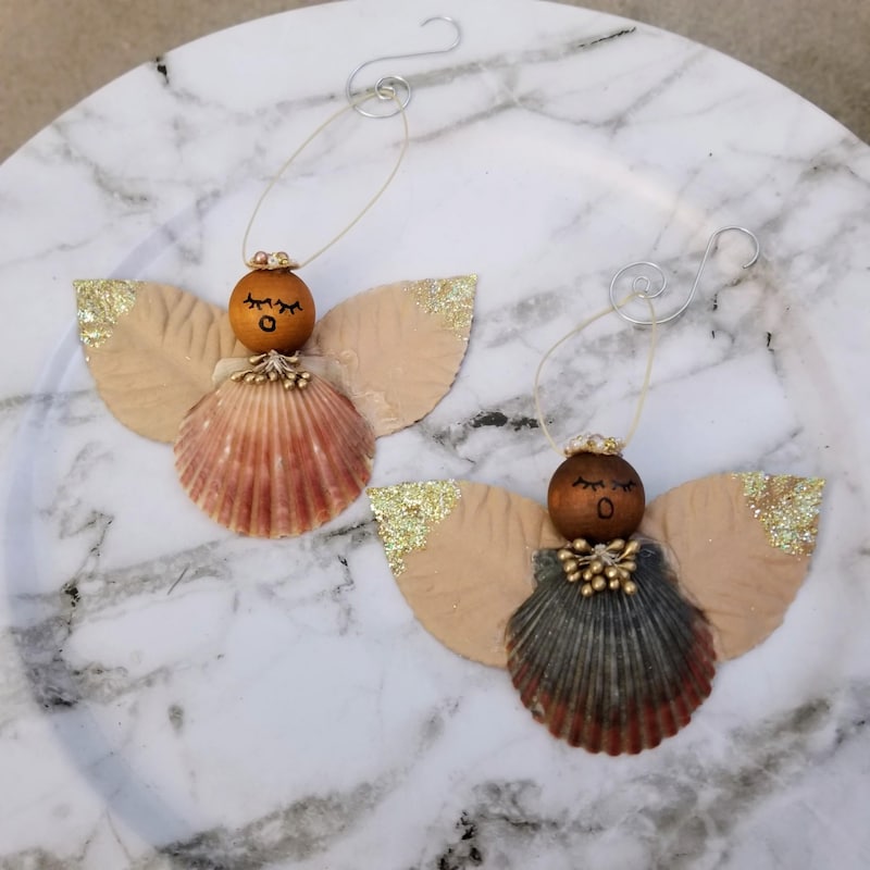 Seashell Angels - Etsy