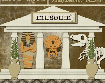 Museum Birthday Invitation | Etsy