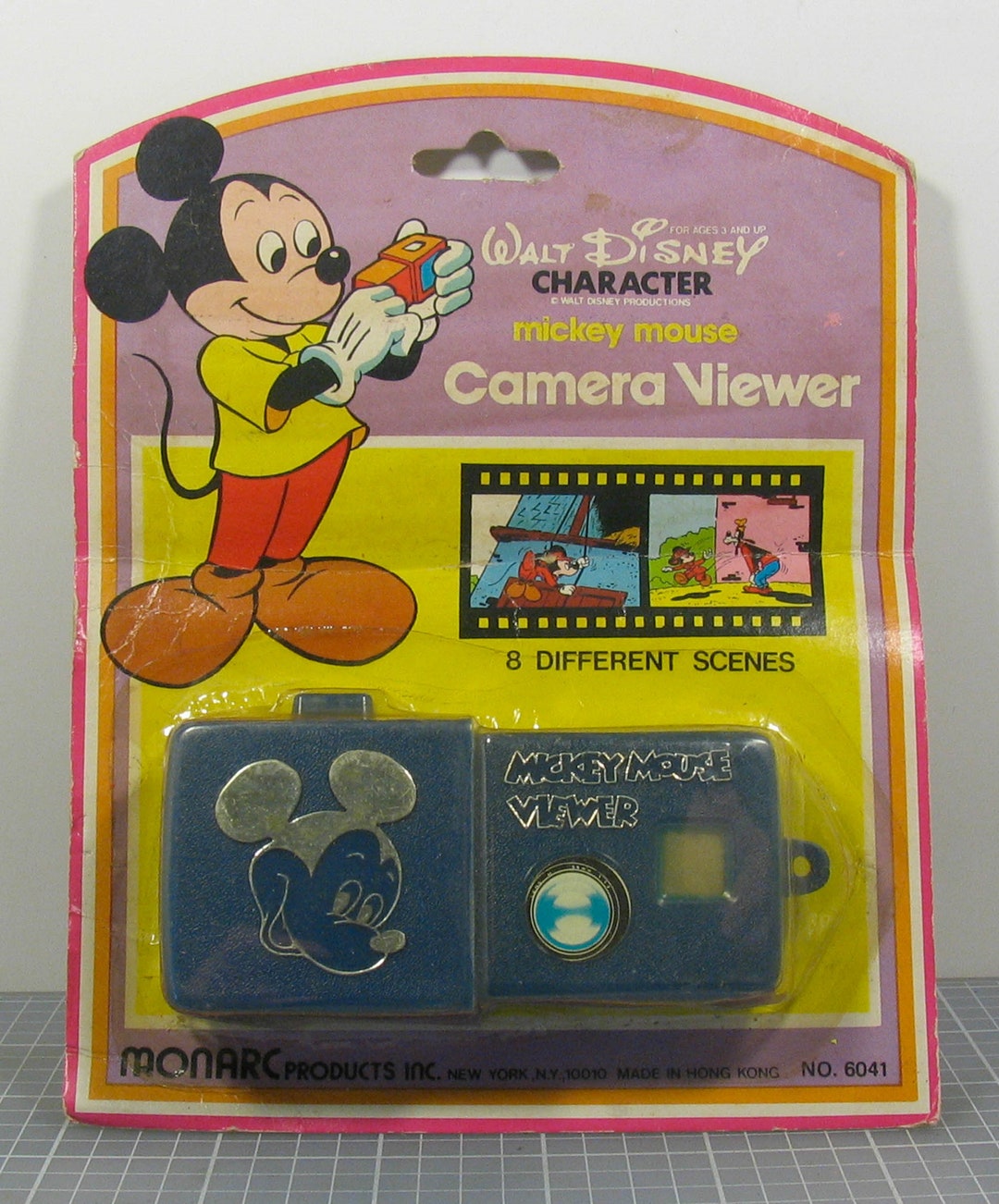 Vintage Walt Disney Mickey Mouse Camera Viewer Monarc Products No. 6041 ...
