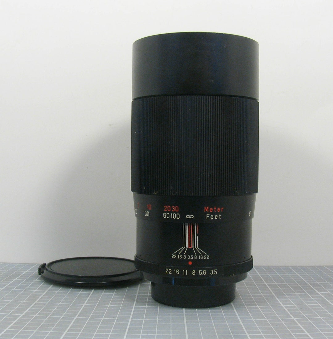 Vivitar 200mm F/3.5 Telephoto Lens Universal M42 Pentax Screw Mount for ...