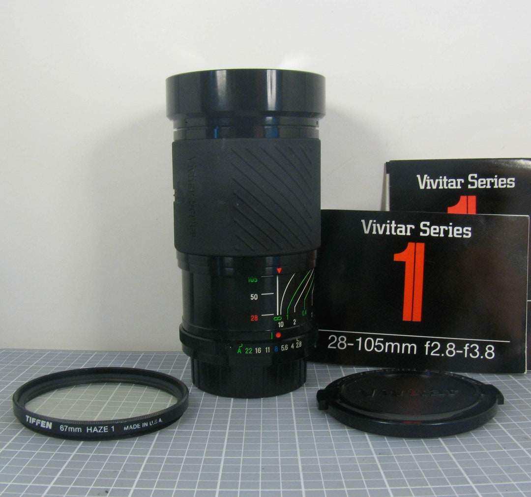 Vivitar VMC Series 1 28-105mm F/2.8-3.8 Macro Focusing Zoom Lens PK A/R ...