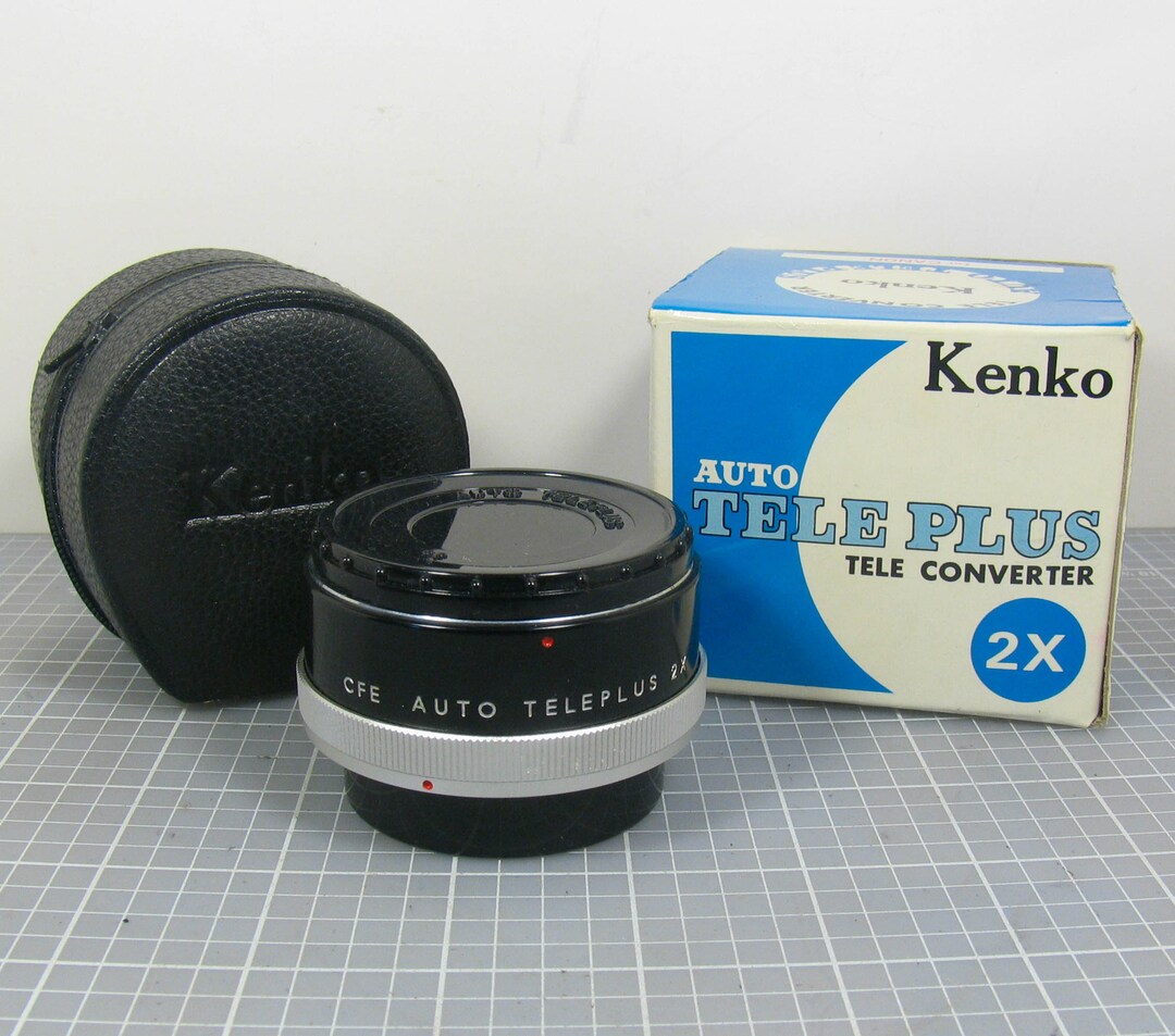 Kenko Tele Plus 2X Tele Converter Lens for Canon A-1 AE-1 and Others - Etsy