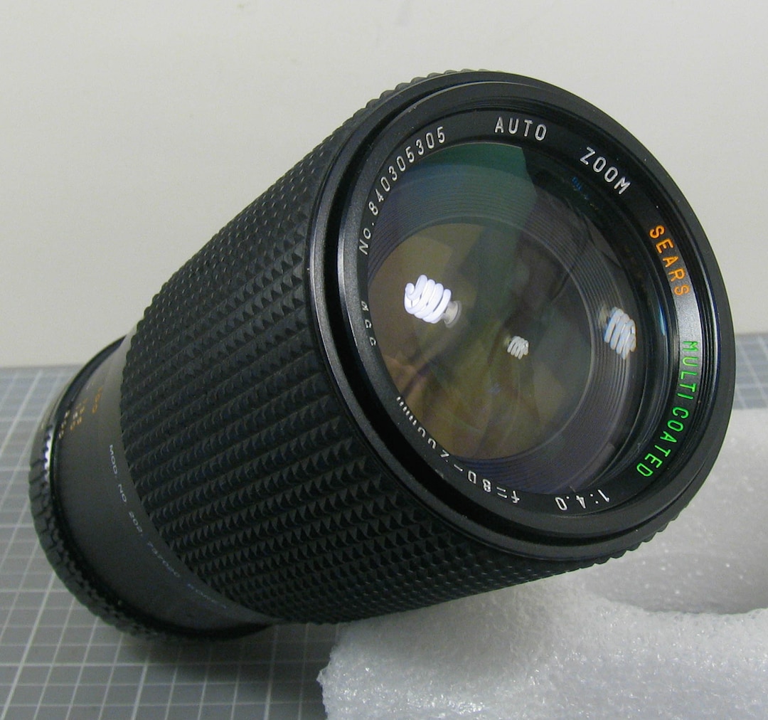 Sears 80-200mm F/4 Telephoto Zoom Lens for PK Mount Pentax K1000 and ...