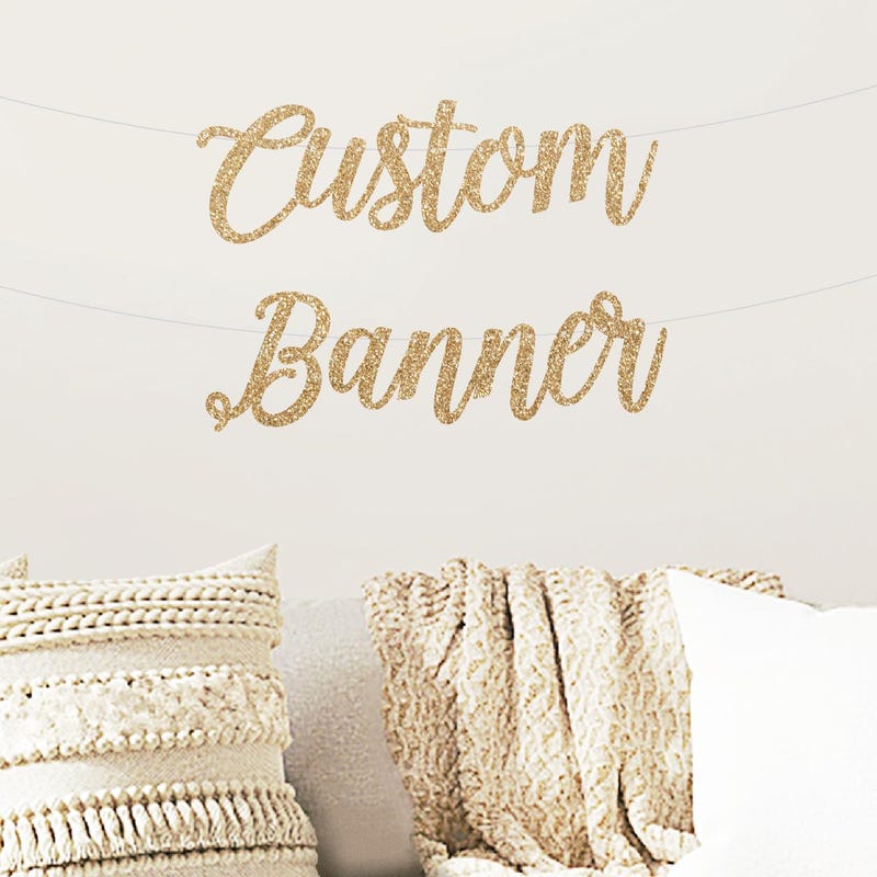Name Banner Supplies - Etsy