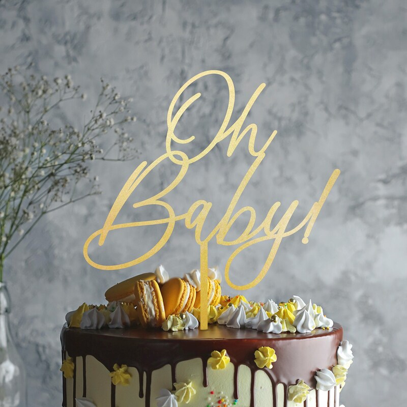 Baby Cake Topper - Etsy