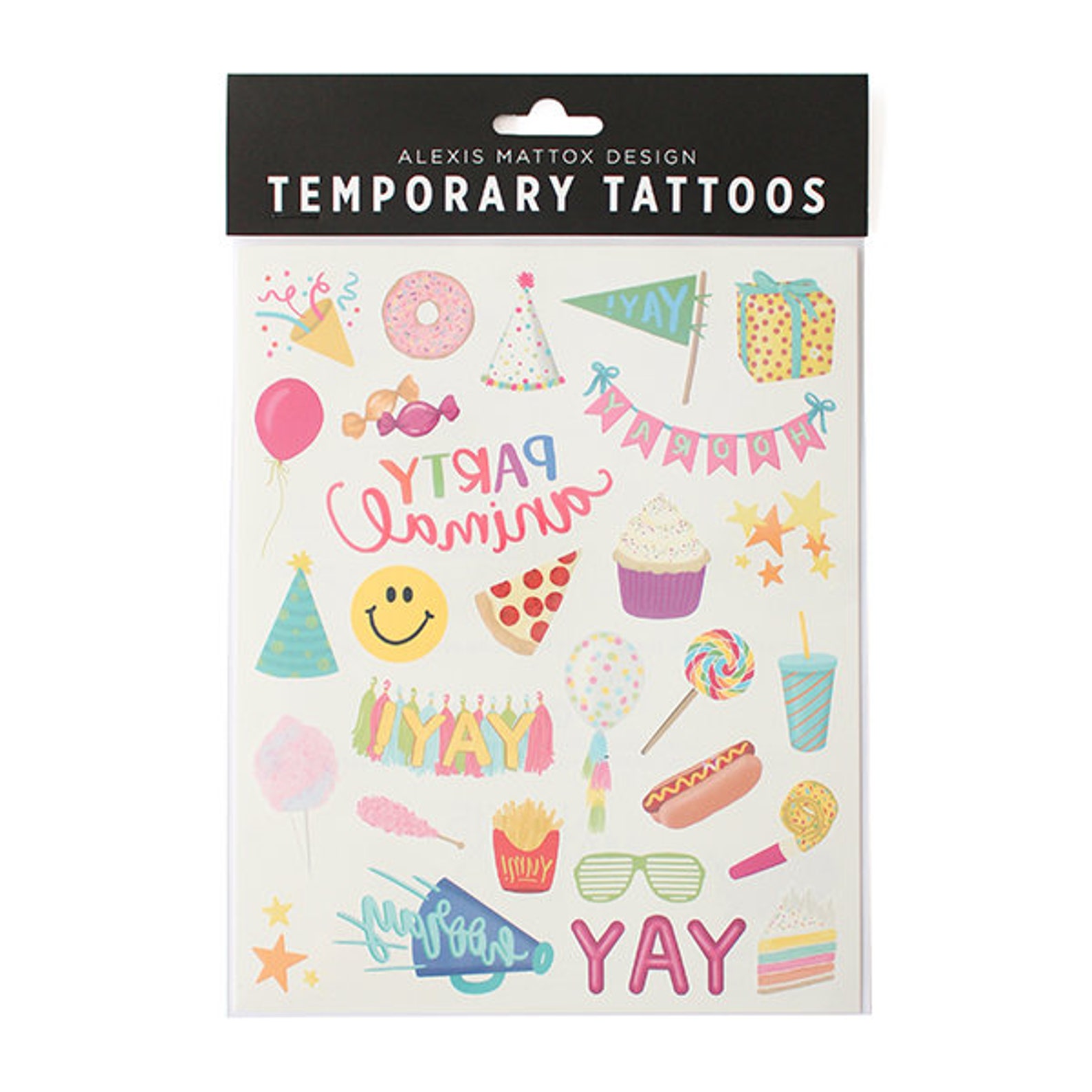 Party Temporary Tattoos - Etsy
