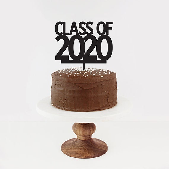 Class of 2020 Graduation Cake Topper | Etsy
