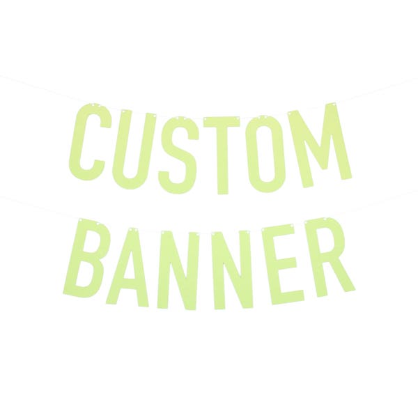 Paper Banner - Etsy
