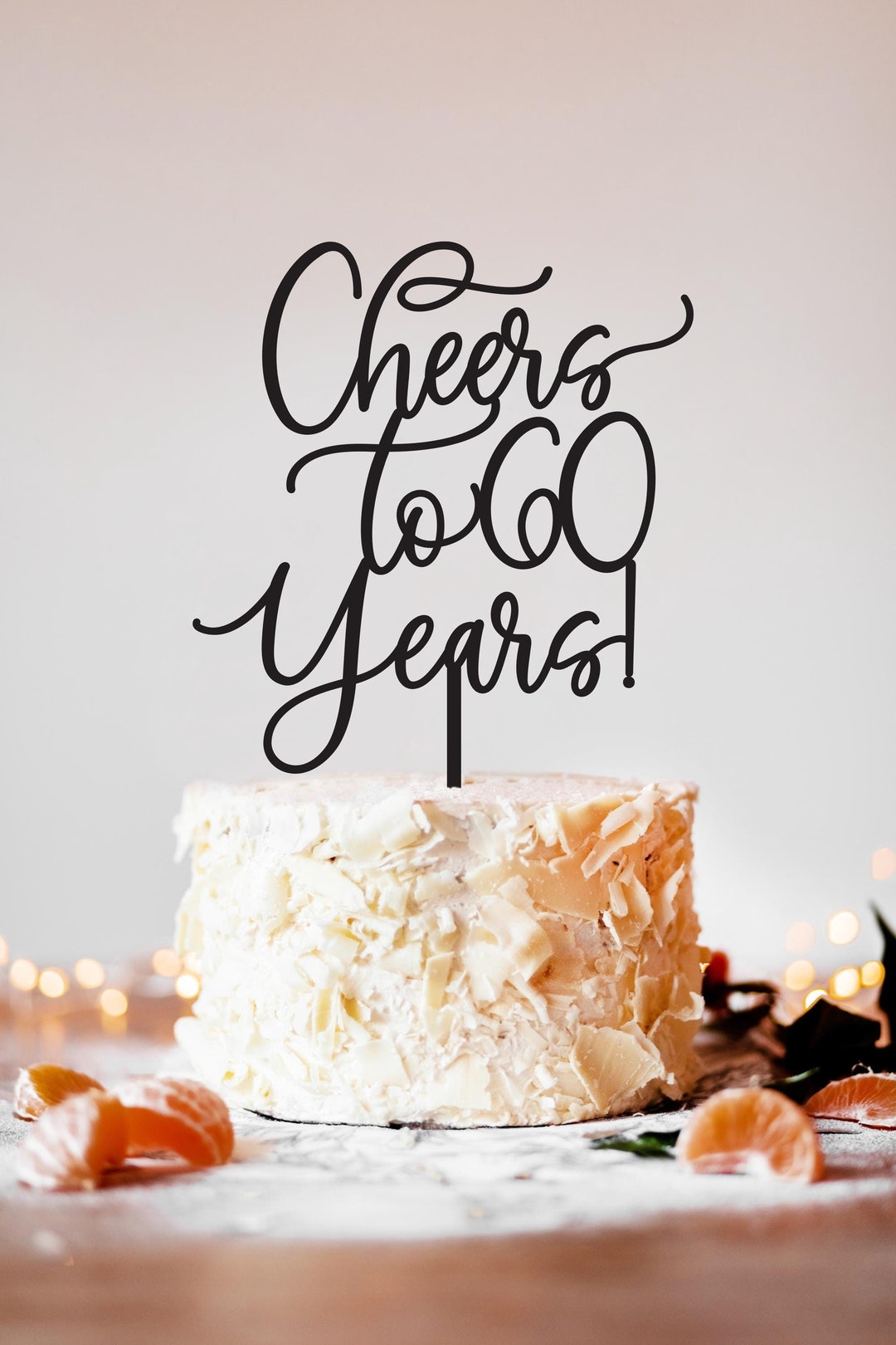 Personalized Birthday Cake Topper / Custom Script Cake Topper for ...