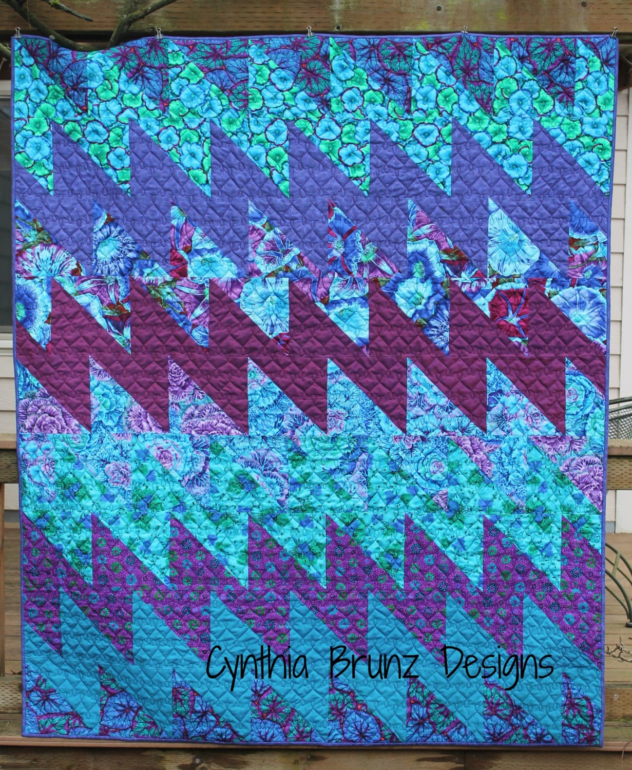 Lap Quilt Pattern, PDF, All That Jazz Quilt, Modern Patchwork - Etsy