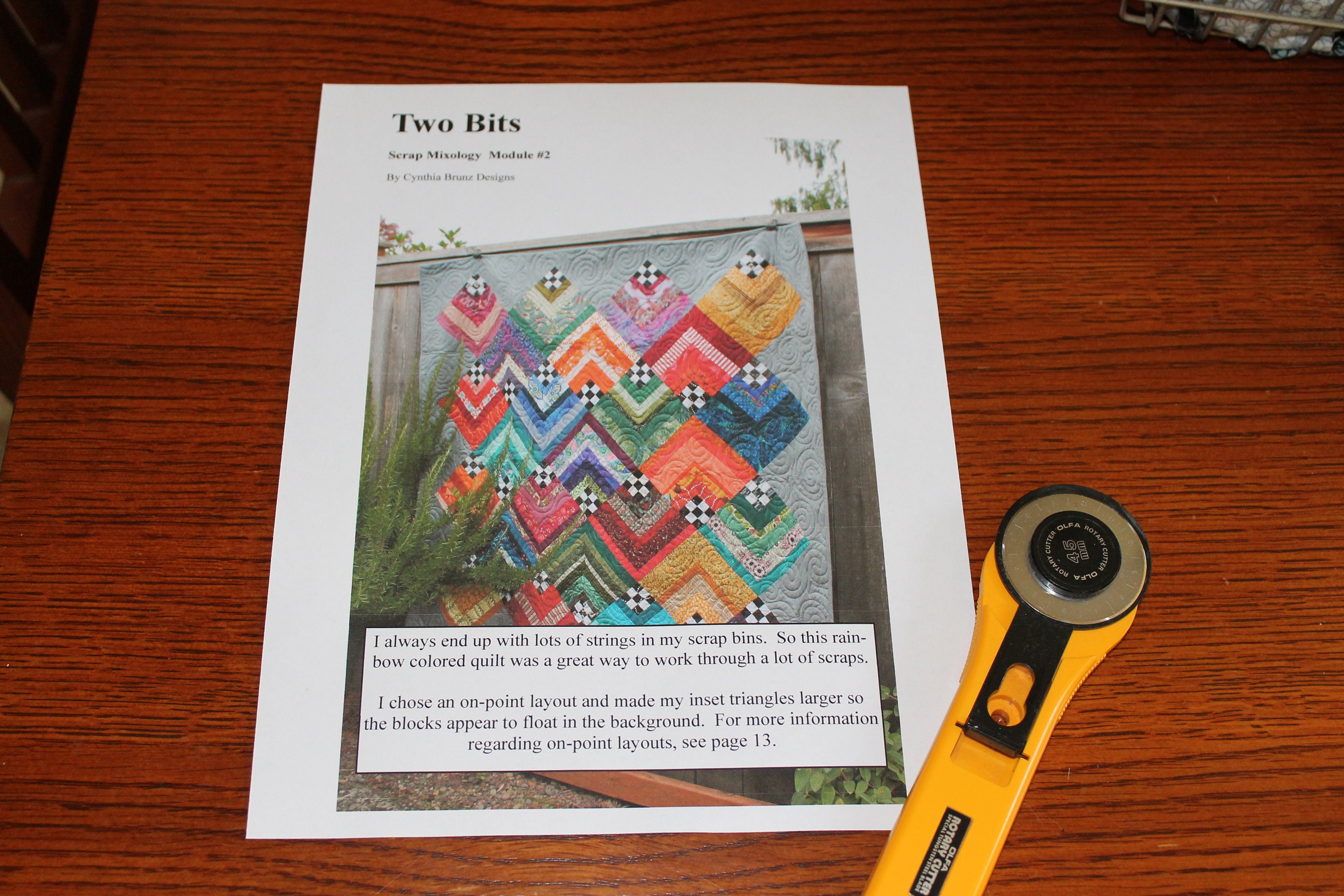 Two Bits Pattern Pdf Download, Scrap Mixology Module #2 - Etsy