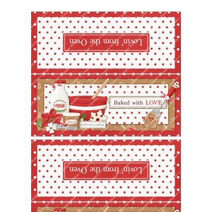 Digital Printable Christmas Cookie Bag Topper With Bag Sticker Included ...