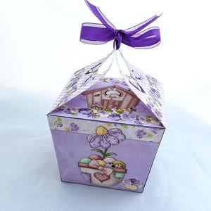 Digital Printable Medium Easter Gift Box - Party Favor - Easter ...
