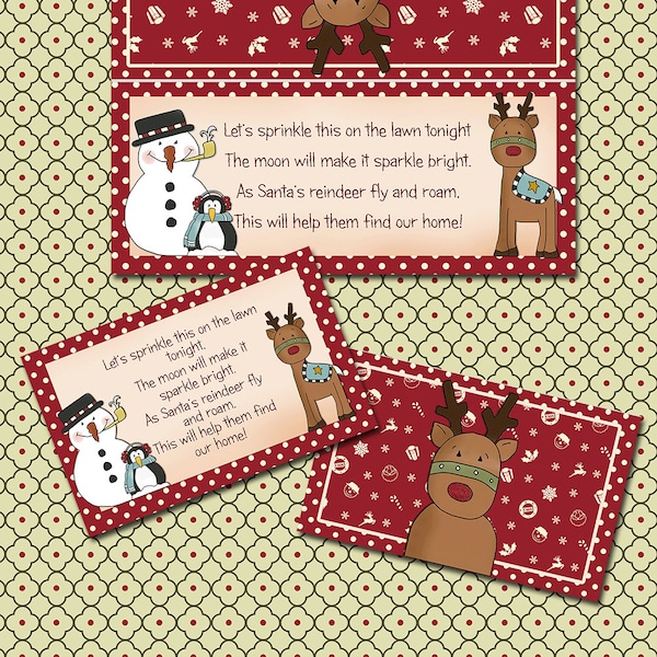 Reindeer Digital - Etsy