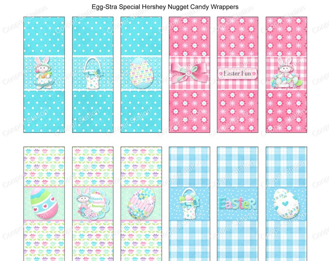 Digital Printable Hershey Nugget Easter Candy - Etsy
