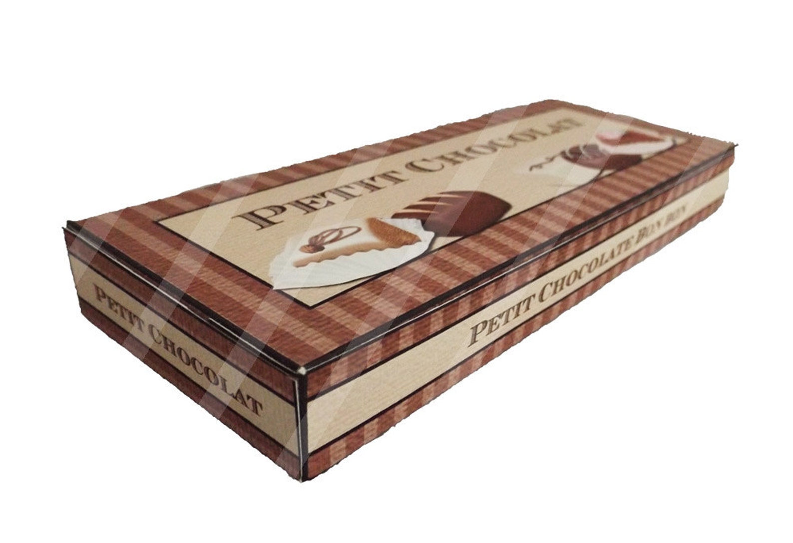 Digital Printable Chocolate Bon Bon Box | Etsy