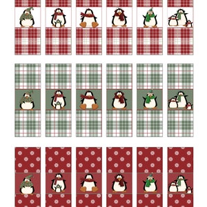 Digital Christmas Slider Gift Box Set for Nugget Candies - Holiday ...