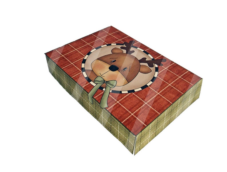 Digital Christmas Reindeer Food Box DIY 001 - Etsy