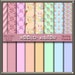 Digital Printable Paper Pack in Pastels DP022 - Etsy