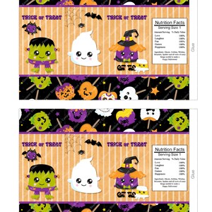 Digital Printable Halloween Juice Box Wrappers - Minute Maid - Juicy ...