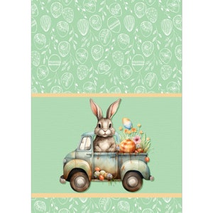 Digital Printable Easter Bunnies Popcorn Wrapper Set - Instant Download ...