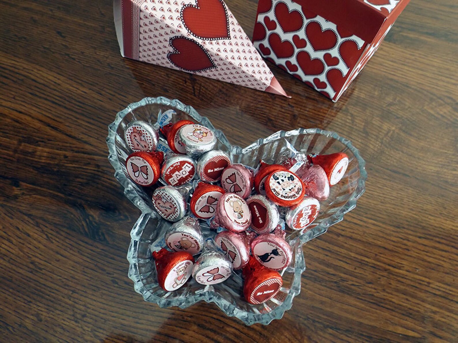 Digital Printable Hershey Kisses Valentine Label | Etsy