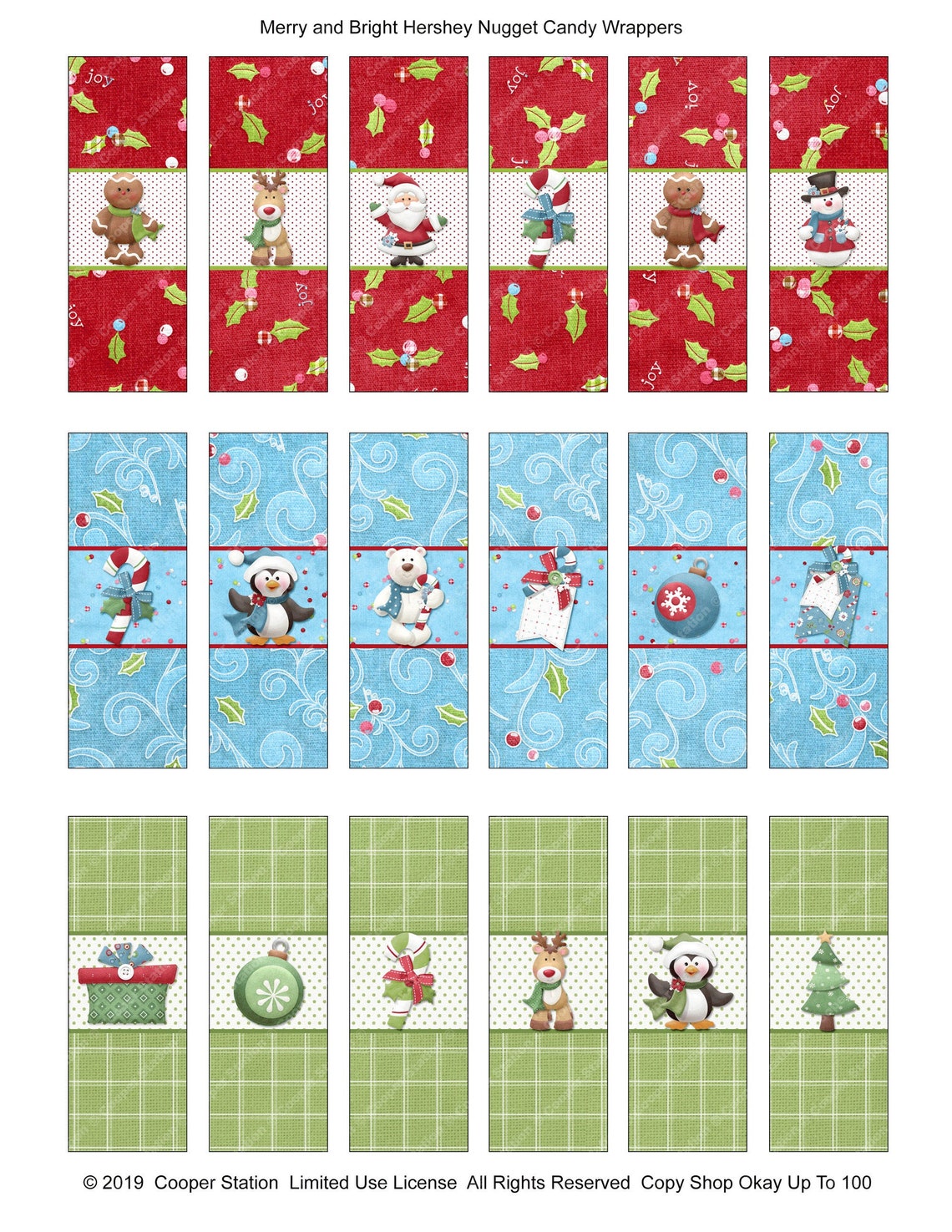 Digital Printable Chocolate Nuggets Candy Wrappers and Toppers ...