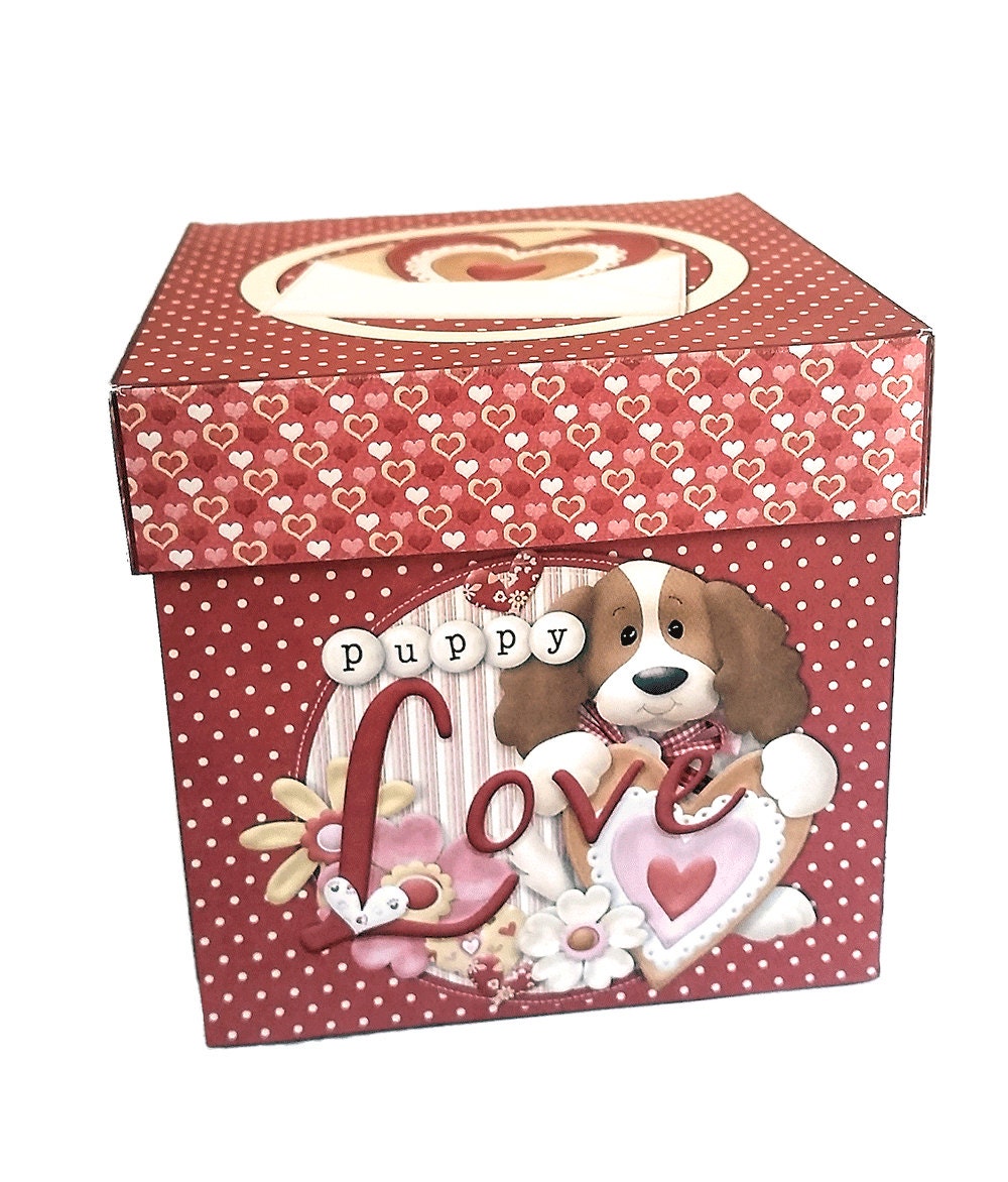 Digital Printable Valentine Cupcake Box - Etsy