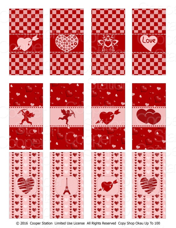 Valentines Day Candy Borders Free