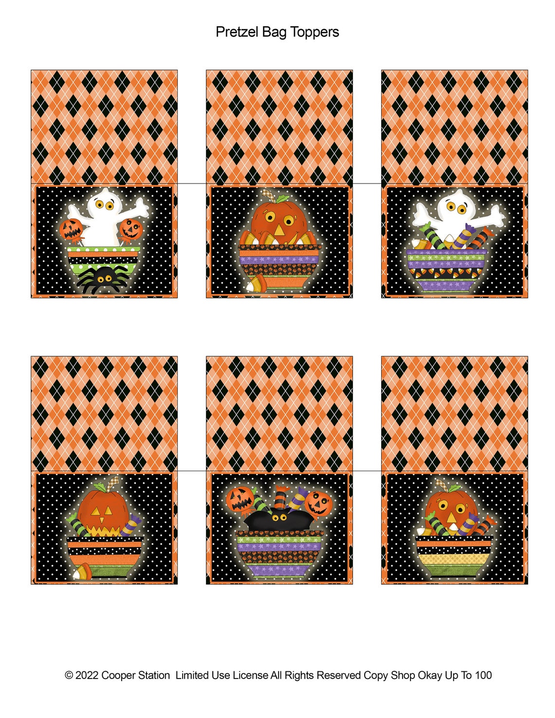 Digital Printable Ghost Hershey Nugget Halloween Candy Wrappers - Trick ...
