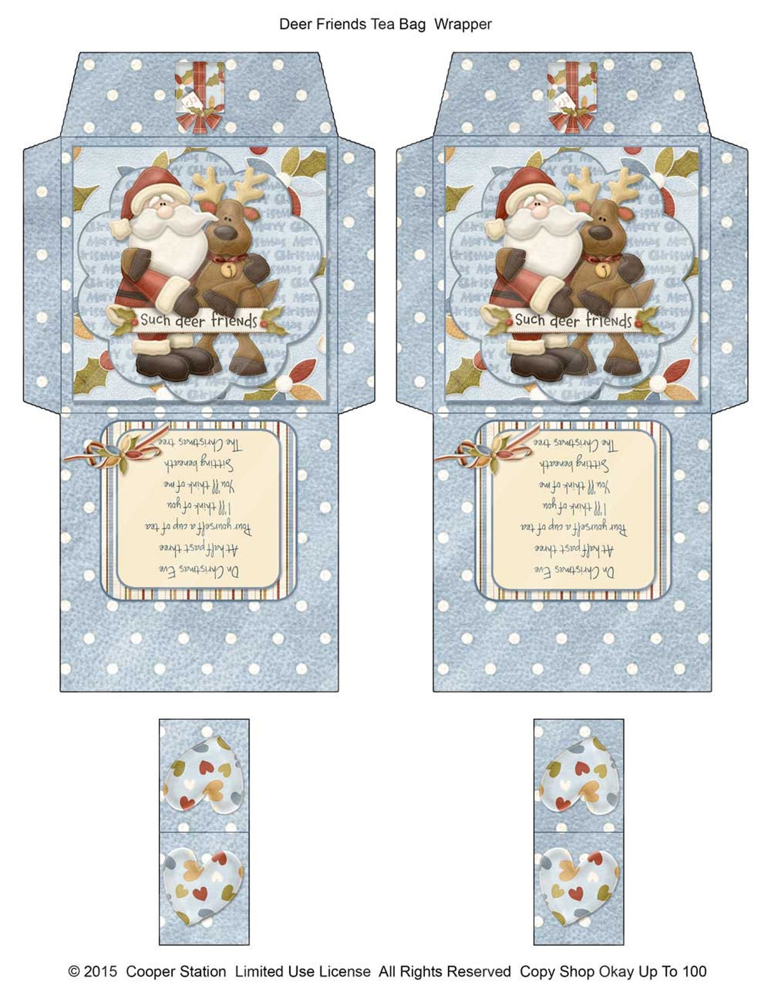 Printable Digital Friends Tea Wrapper Tea Envelope - Etsy